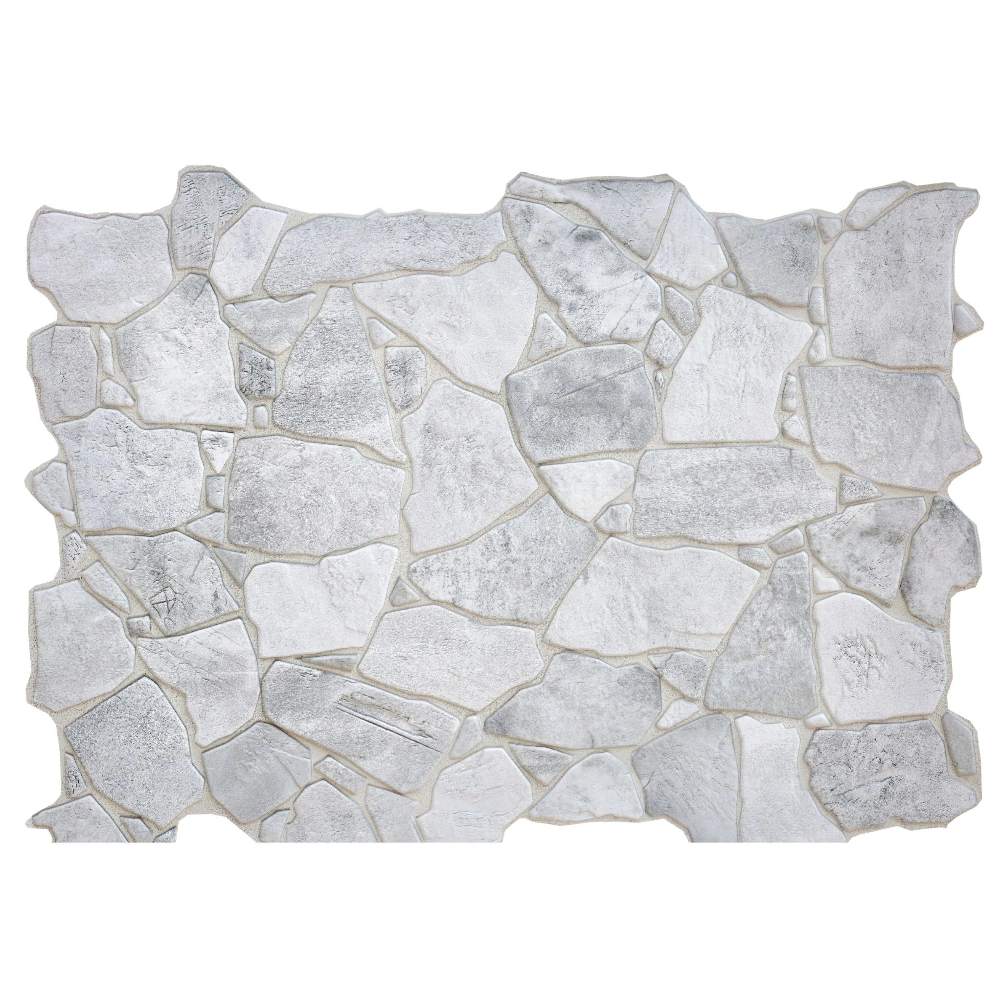 3D Wall Panels - Grey Wild Stone Effect